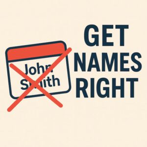 Why Getting Names Right Is a Leadership Skill – Not a Detail – SEBAF IT